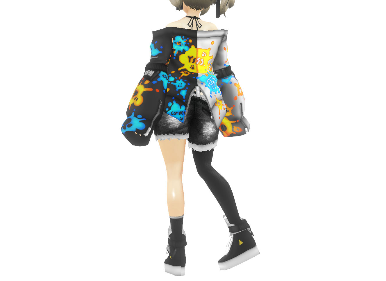 VRoid衣装 " 着崩しジャケットN6tセット "カスタムアイテム＆テクスチャ - YSSS. - BOOTH