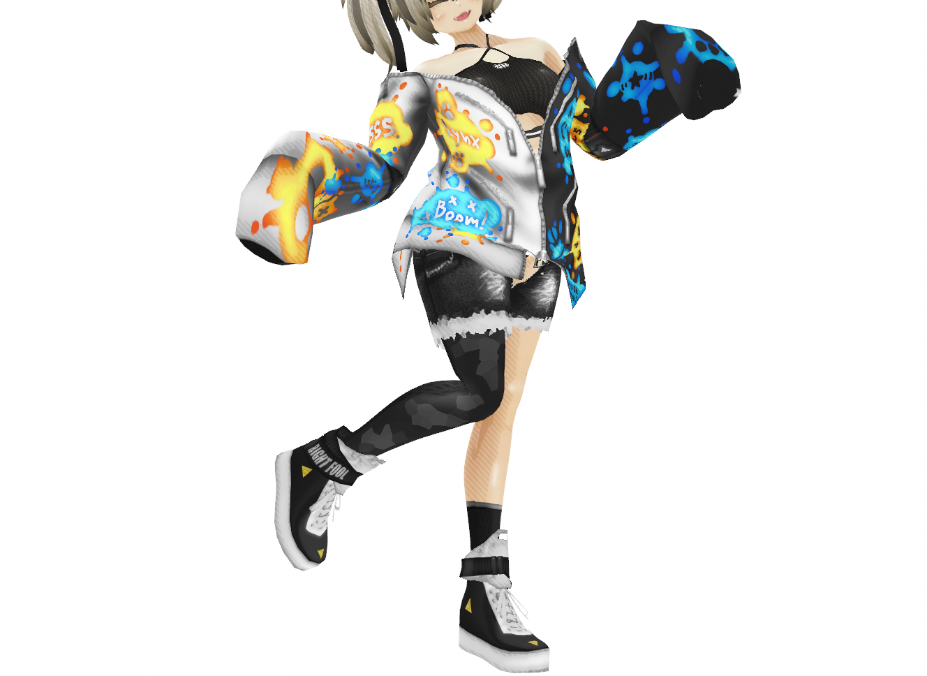 VRoid衣装 " 着崩しジャケットN6tセット "カスタムアイテム＆テクスチャ - YSSS. - BOOTH