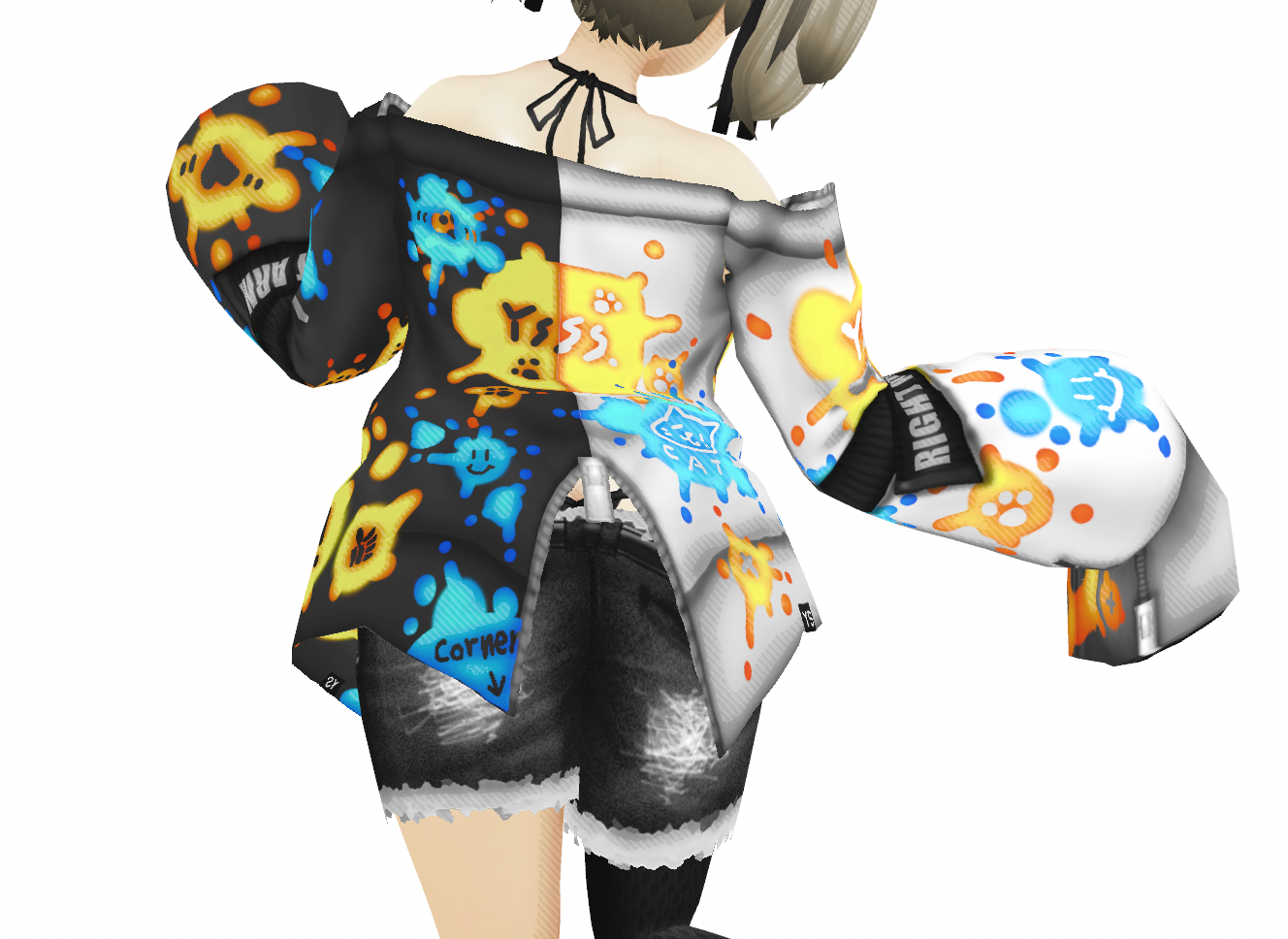 VRoid衣装 " 着崩しジャケットN6tセット "カスタムアイテム＆テクスチャ - YSSS. - BOOTH