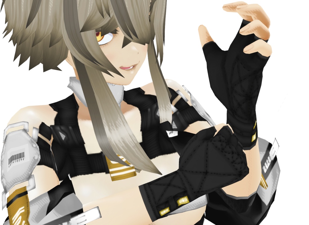 VRoid衣装 "N6.2グローブ"カスタムアイテム＆テクスチャ - YSSS. - BOOTH