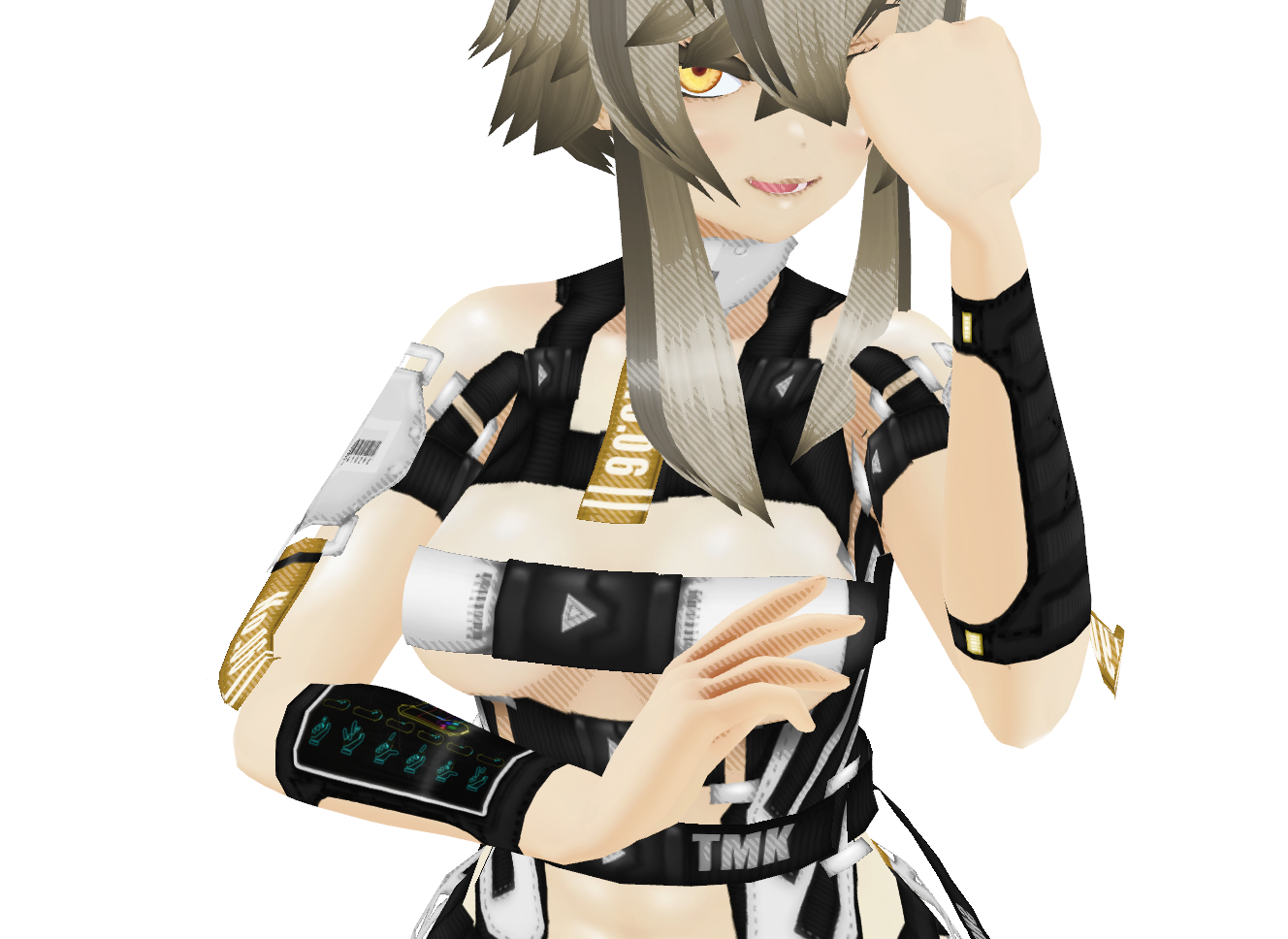 VRoid衣装 "アームプラットフォーム"カスタムアイテム＆テクスチャ - YSSS. - BOOTH