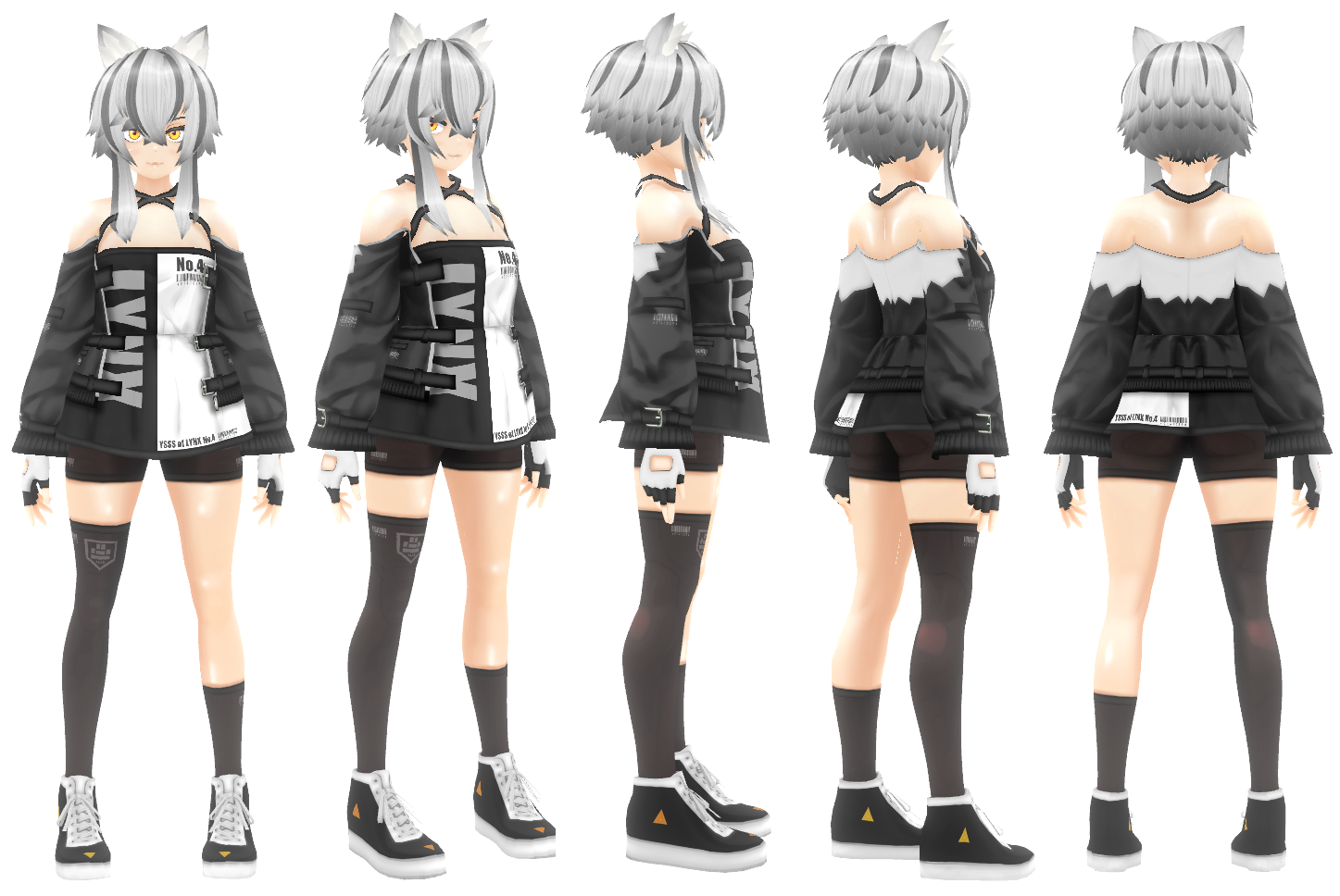 ''Lynx No.4'' VRM.VRoidモデル - YSSS. - BOOTH