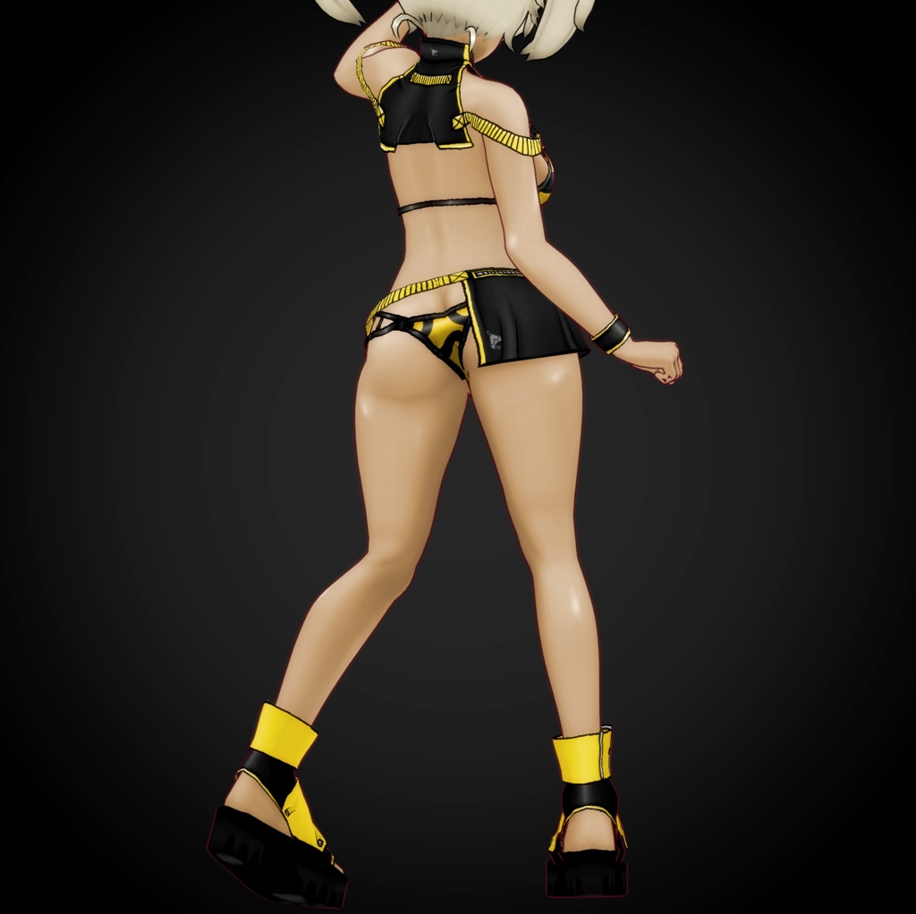 VRoid衣装 ” YSビキニセット 2024 " カスタムアイテム＆テクスチャ 全9種 - YSSS. - BOOTH