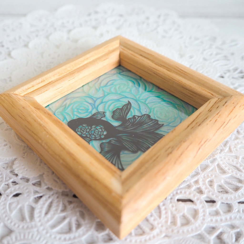 【切り絵】蒼華金魚 - NAOAPOCO - BOOTH