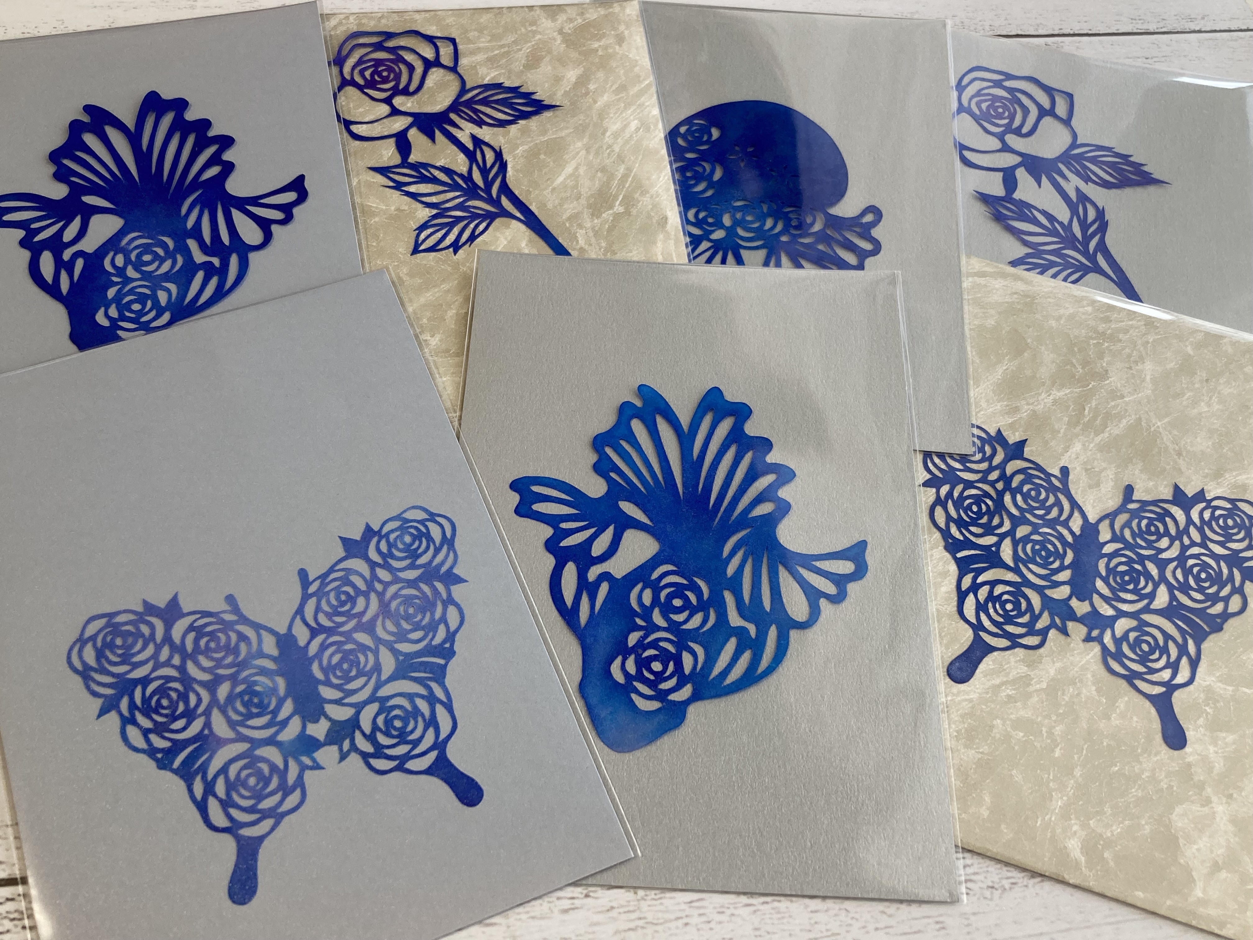 【切り絵図案】切り絵図案上級(昆虫標本編) - NAOAPOCO - BOOTH