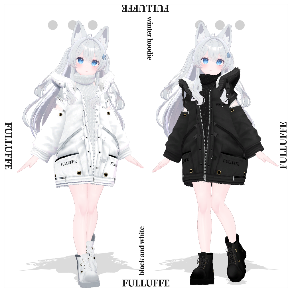 「ライム」専用【3D衣装モデル】Fulluffe - Noah’sArk【α】 - BOOTH