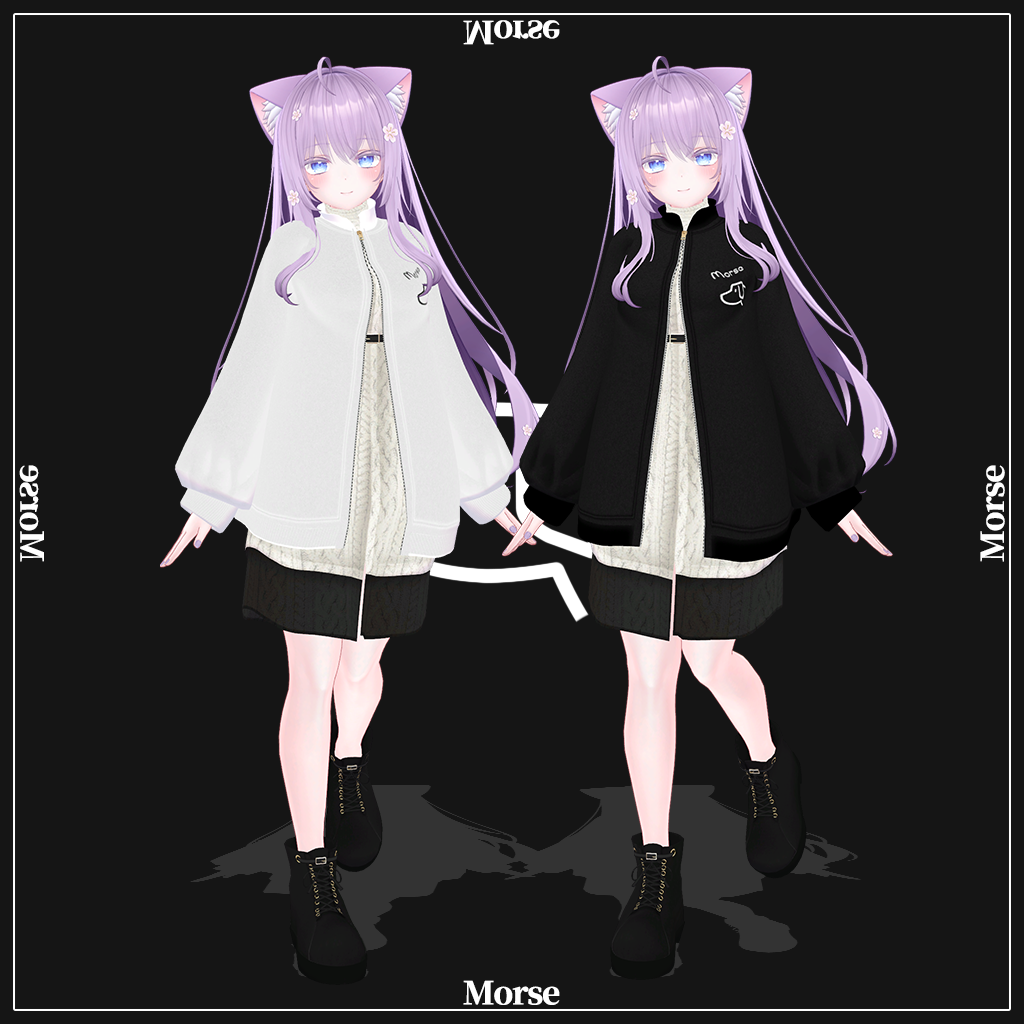 「萌」専用【3D衣装モデル】モールス - Noah’sArk【α】 - BOOTH