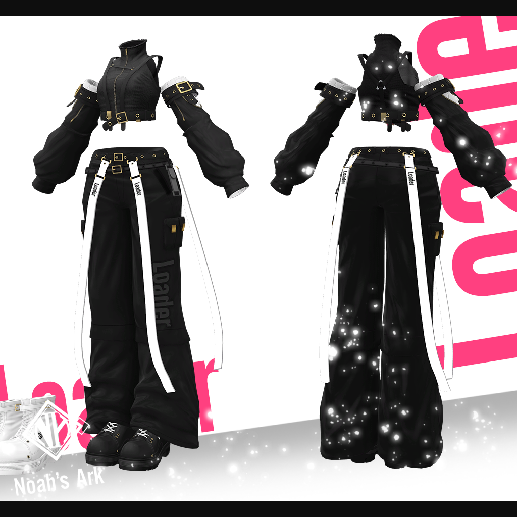 「ゾメちゃん」専用【3D衣装モデル】Loader(ローダー) - Noah’sArk【α】 - BOOTH