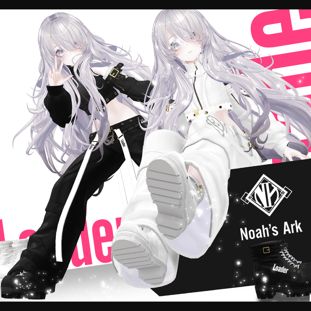 「ナナセ・ノワール」専用【3D衣装モデル】セールPackage - Noah’sArk【α】 - BOOTH
