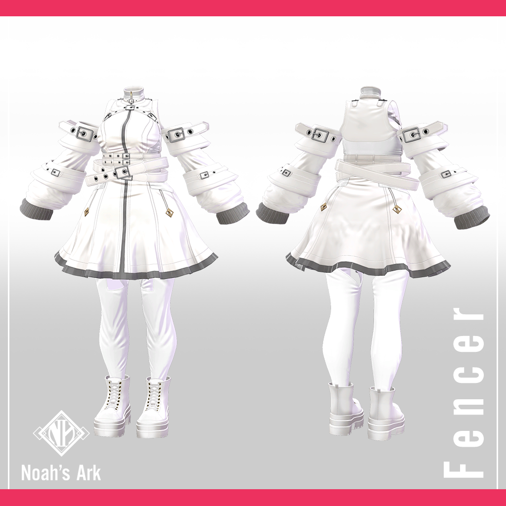 「ミルティナ」専用【3D衣装モデル】フェンサー / Fencer - Noah’sArk【α】 - BOOTH