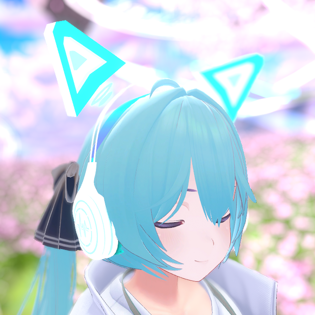 【無料】Nyan_Head[VRC想定] - ぺんぎんのすみか - BOOTH