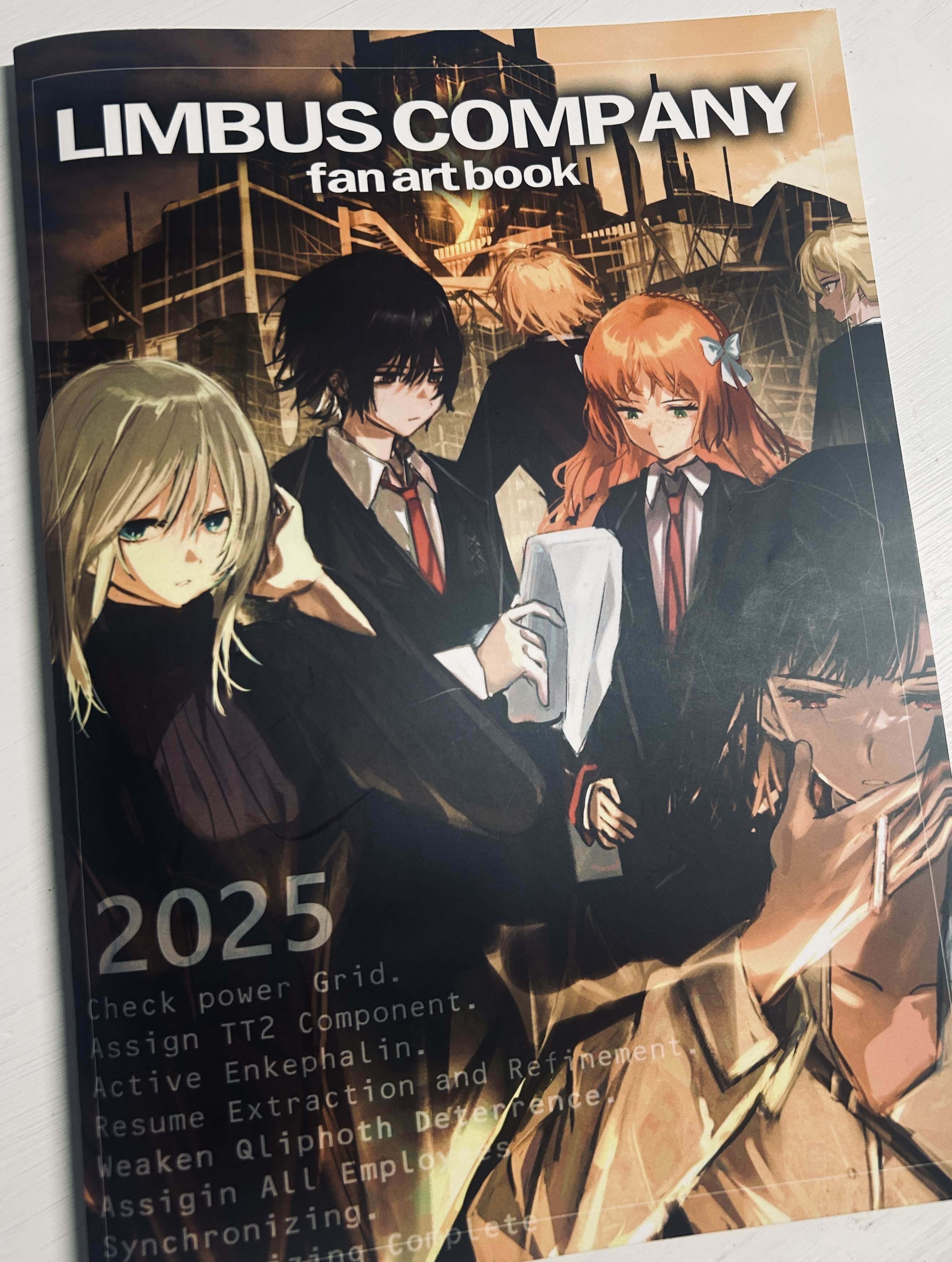 Limbus Company fan art book - zugogojio - BOOTH