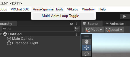 Multi-Animation Loop Toggle - Anna Spanner - BOOTH