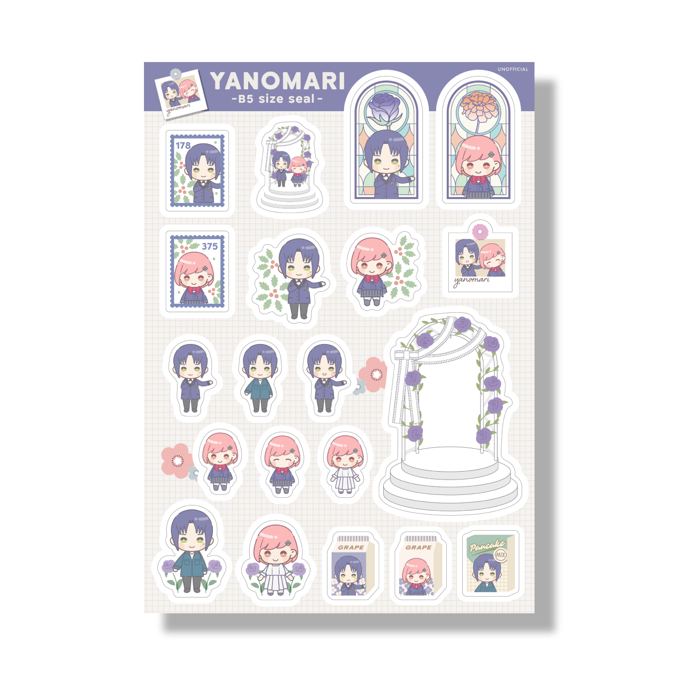 【ときメモGS4】アーチに乗せれるシール - flying-rumba - BOOTH