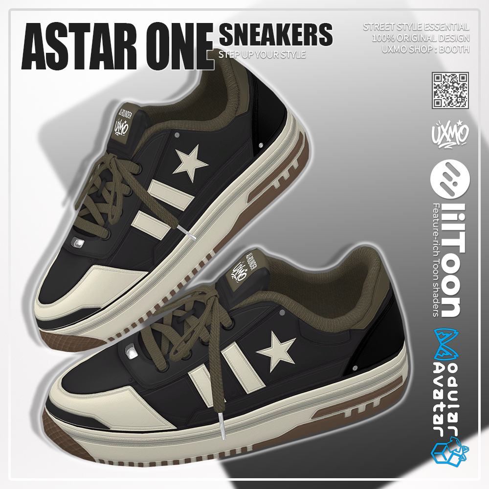 [SHOES][003] - ASTRA ONE / SNEAKERS - UXMO - BOOTH