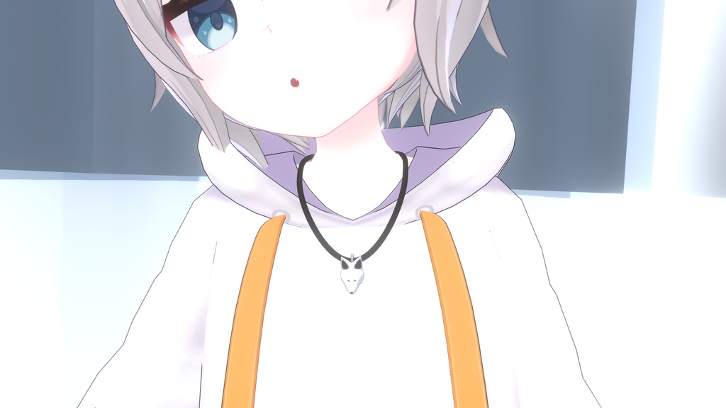 VRChat 】Fox Necklace 【 カリン Karin / ラスク Rusk 】 - Veliony - BOOTH