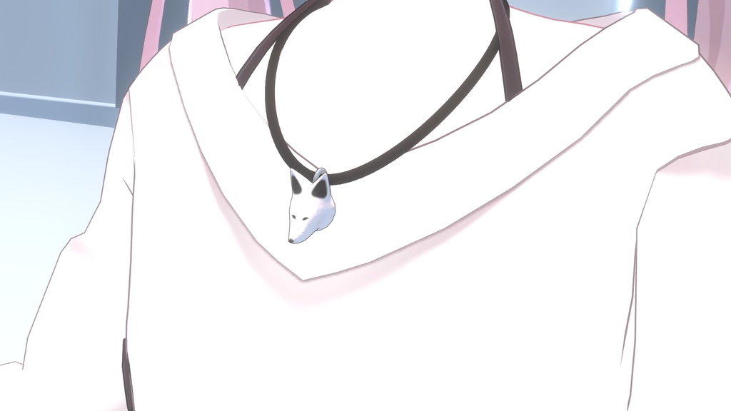 VRChat 】Fox Necklace 【 カリン Karin / ラスク Rusk 】 - Veliony - BOOTH