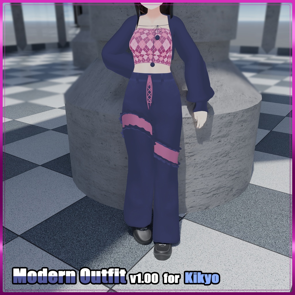 [Free]Modern Outfit v1.00 for kikyo - HarisenStudio - BOOTH