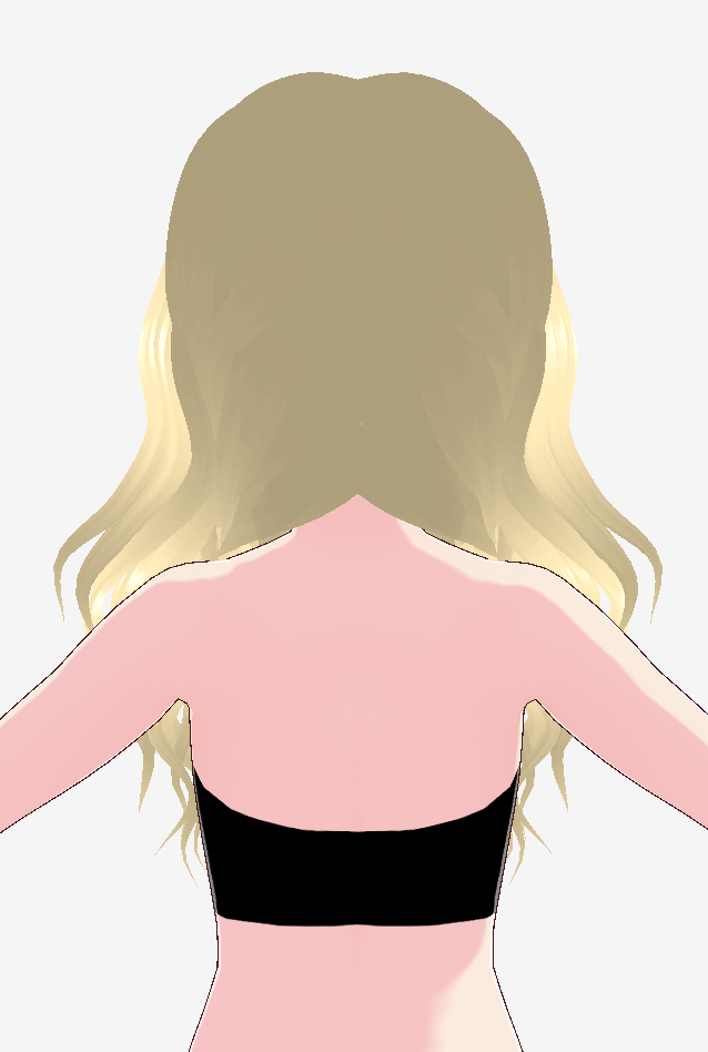 [vRoid] Bangs, Layered Perm Hairstyle - alphaggoong - BOOTH