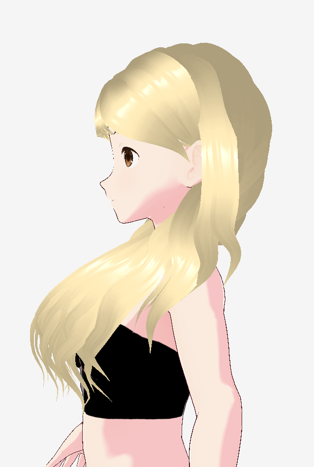 [vRoid] Bangs, Layered Perm Hairstyle - alphaggoong - BOOTH