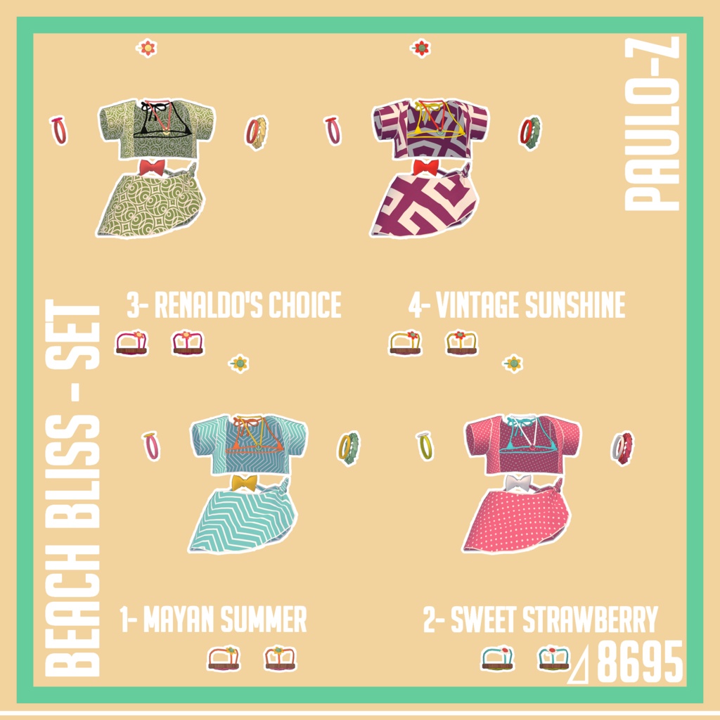 Beach Bliss - Bikini for 灰島-haishima- - Paulo-Z - BOOTH