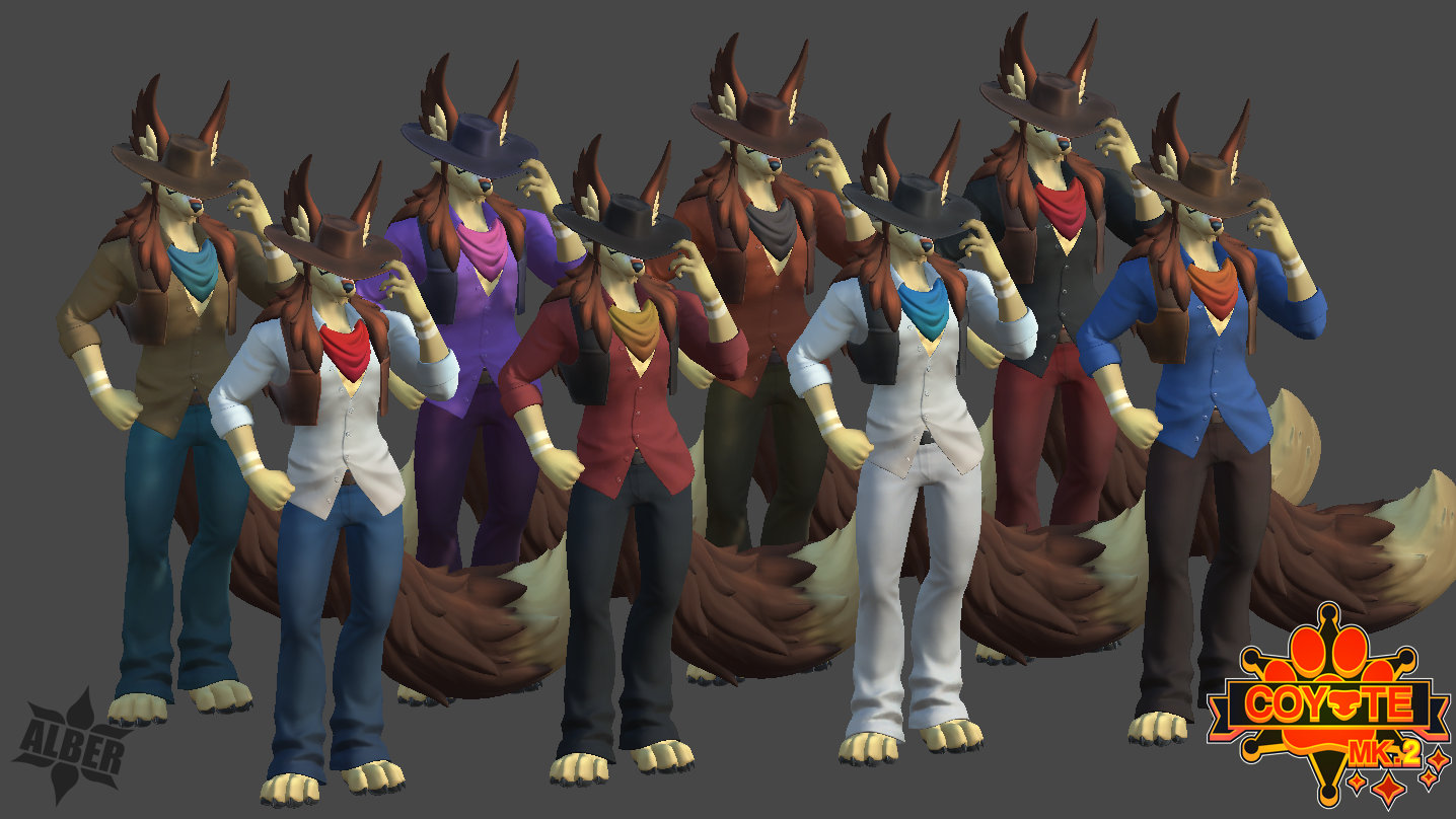 Coyote Mk.2 VRChat Avatar - alber - BOOTH