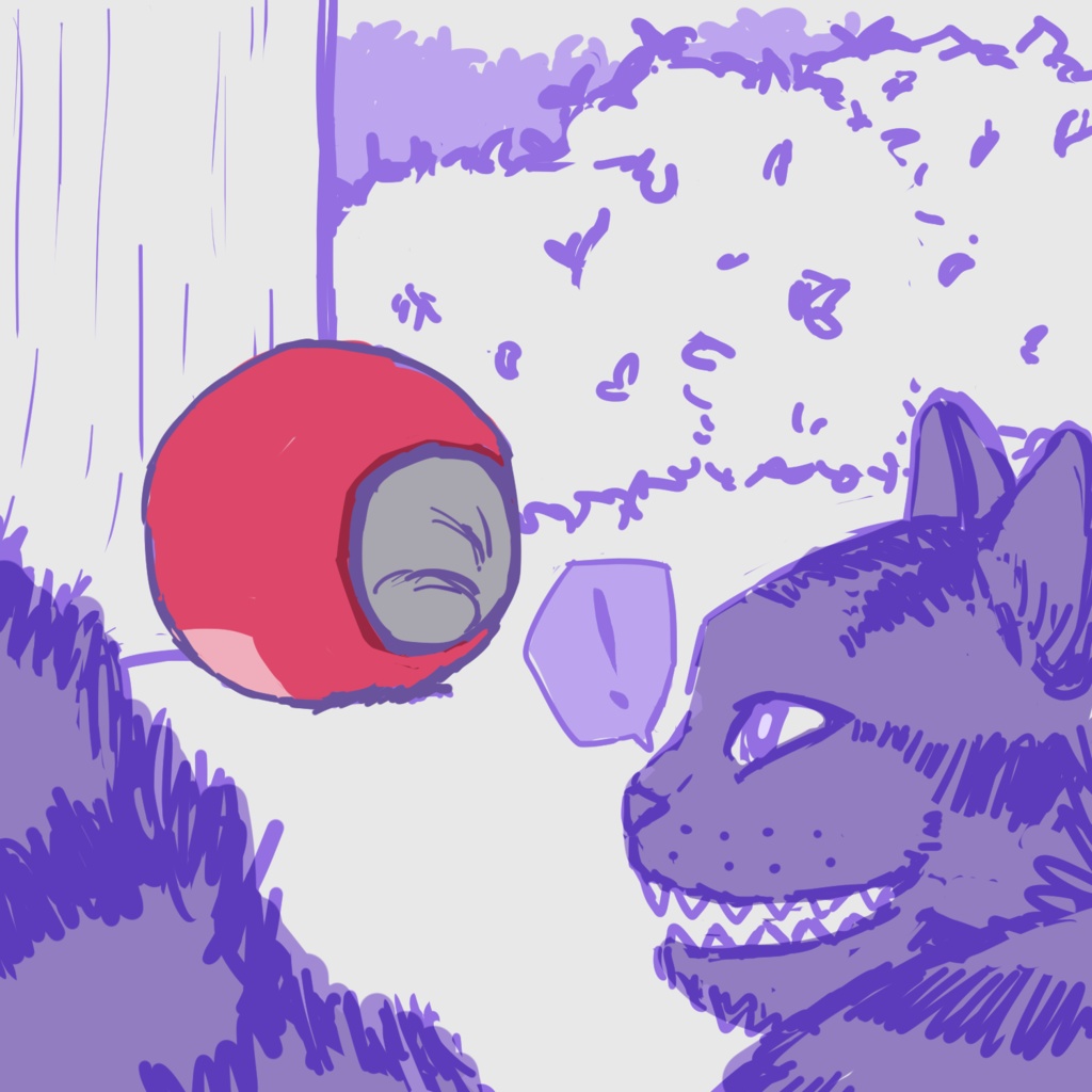 チェシャ猫だるま 【えほん無料配布】 - bibiStore - BOOTH