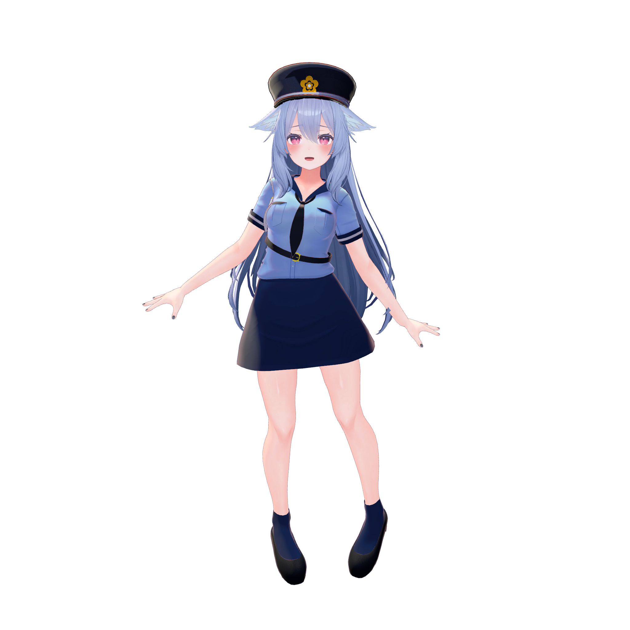 【桔梗用】梅の花 Police 【VRC想定】 - ミルアバターズSHOP - BOOTH