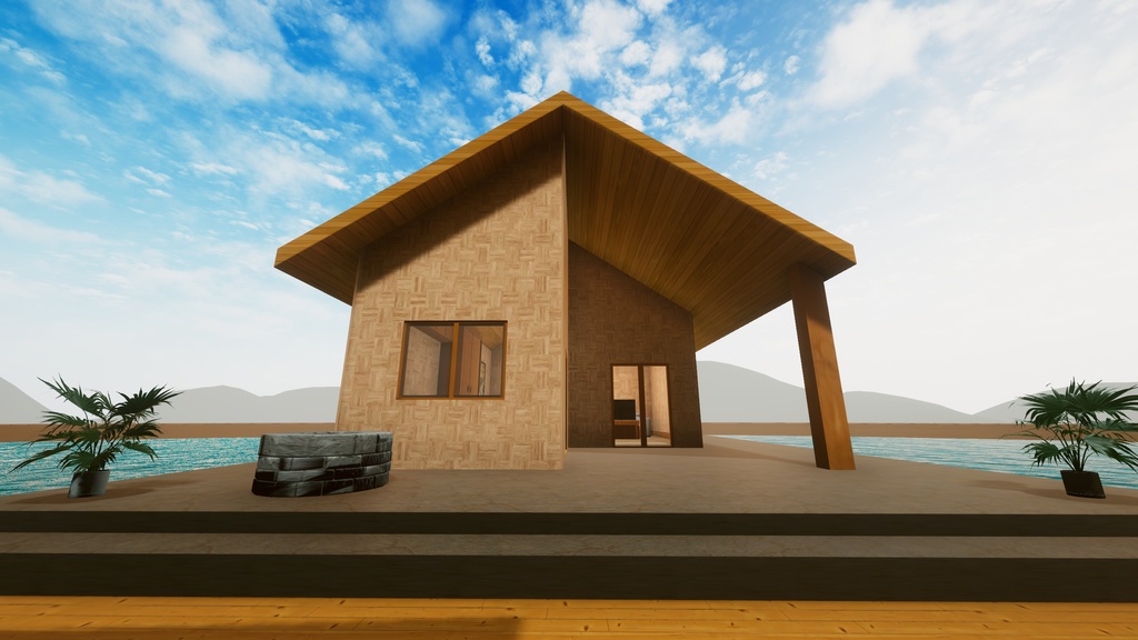 【VRChat AquaHaven Hideaway / 水の楽園隠れ家】 - Animus VR Productions - BOOTH