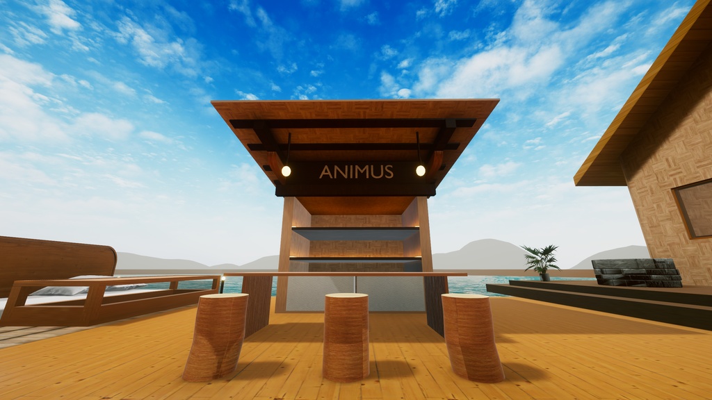 【VRChat AquaHaven Hideaway / 水の楽園隠れ家】 - Animus VR Productions - BOOTH