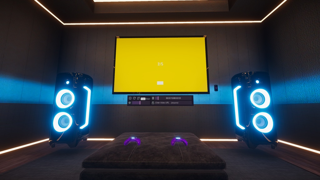 【VRChat Gaming Room】 - Animus VR Productions - BOOTH