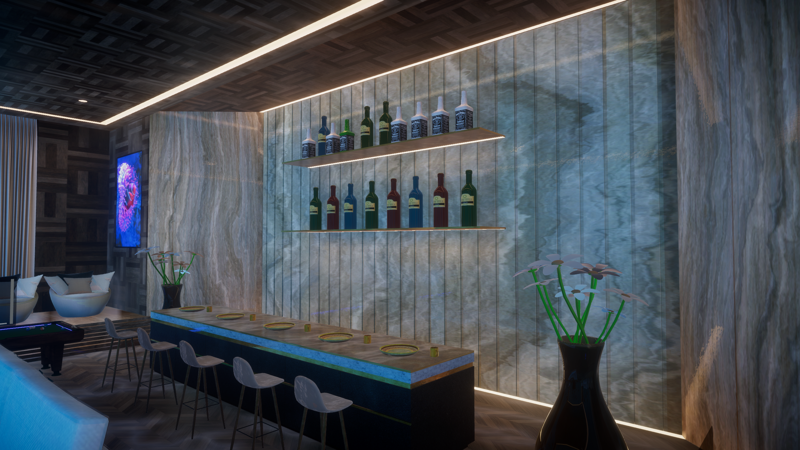 VRChat Underwater Bar 2.0 - Animus VR Productions - BOOTH