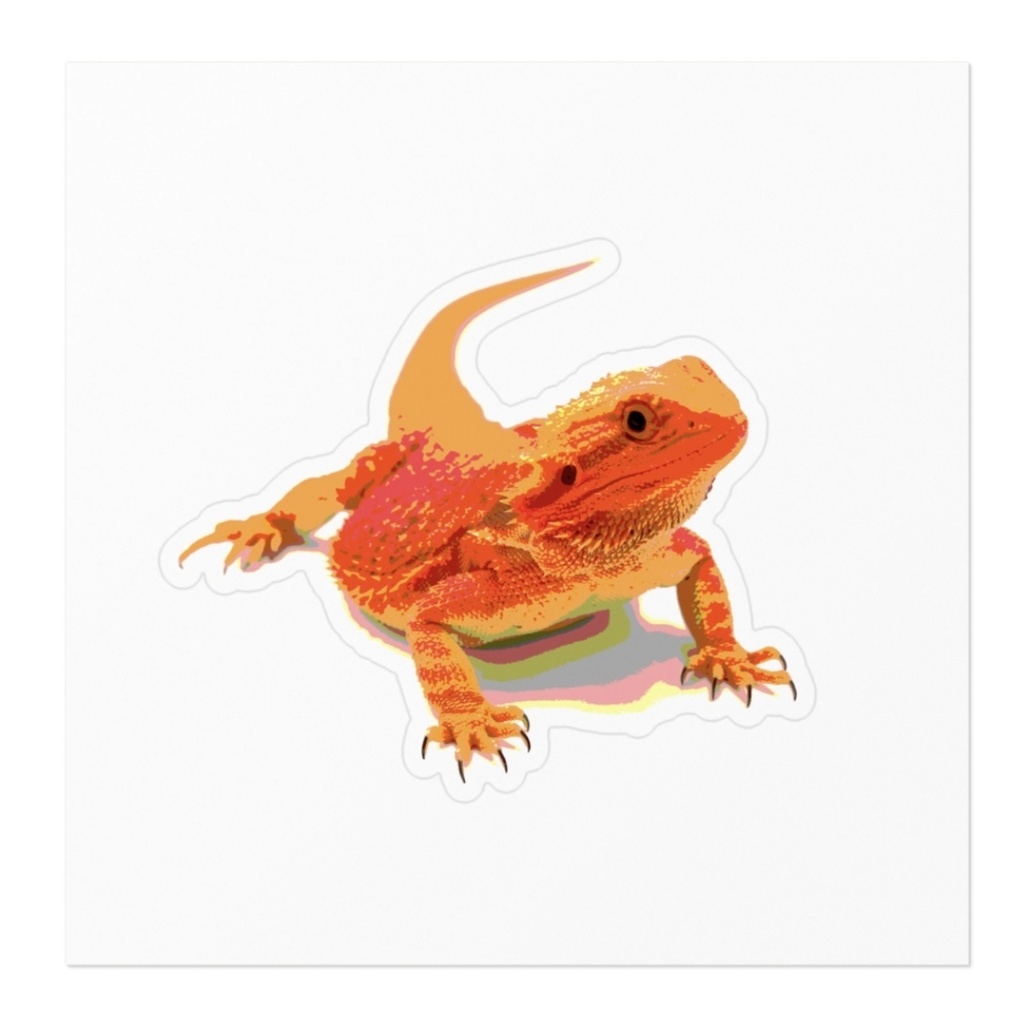 フトアゴステッカー vol.6 〜すざく&くなと〜 - futoago_ebisu - BOOTH