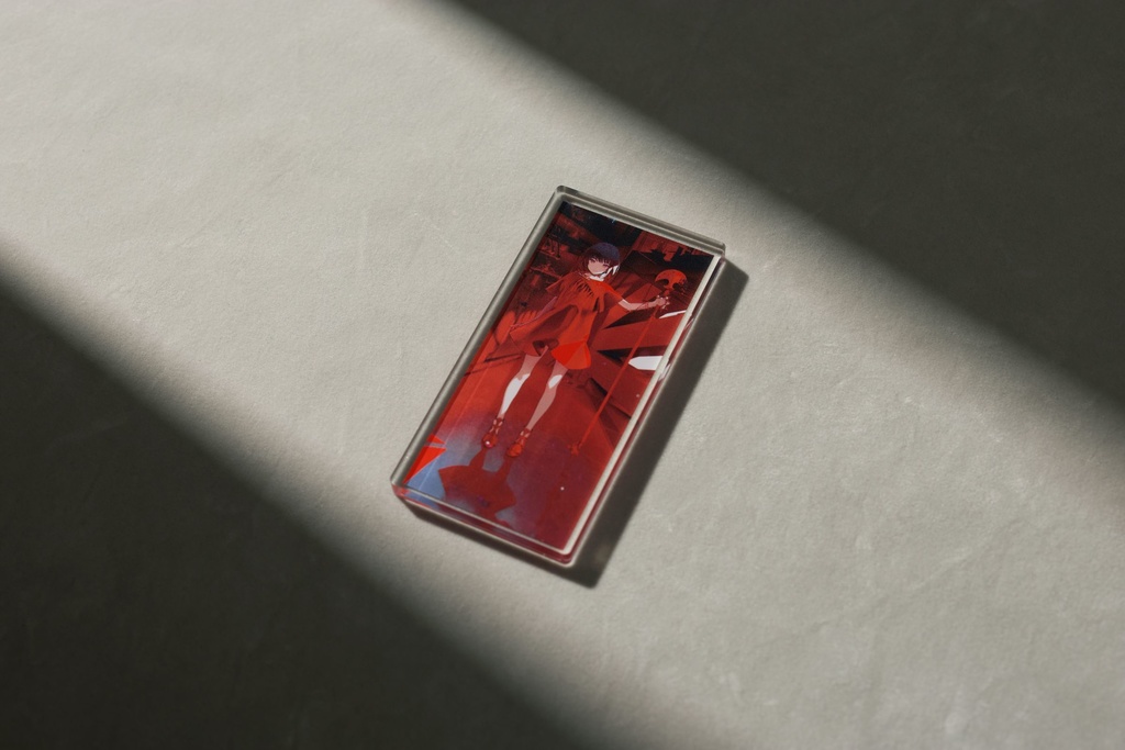 アクリルマグネットセット -red- （redveil / #8c1e1d / surface） - SSS by applibot - BOOTH