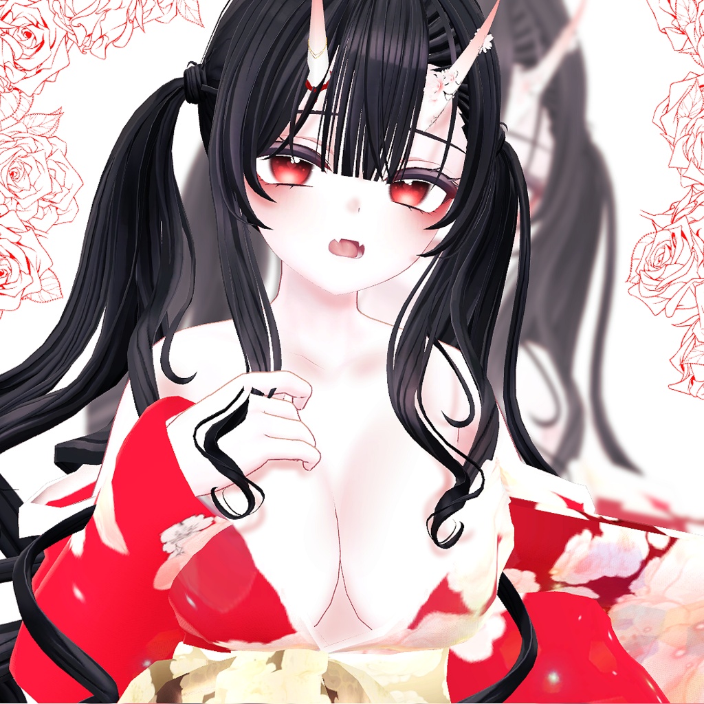 [ 萌, Moe ] moe oni make up & body texture :: 萌 メイク - DIEDIEDIE - BOOTH