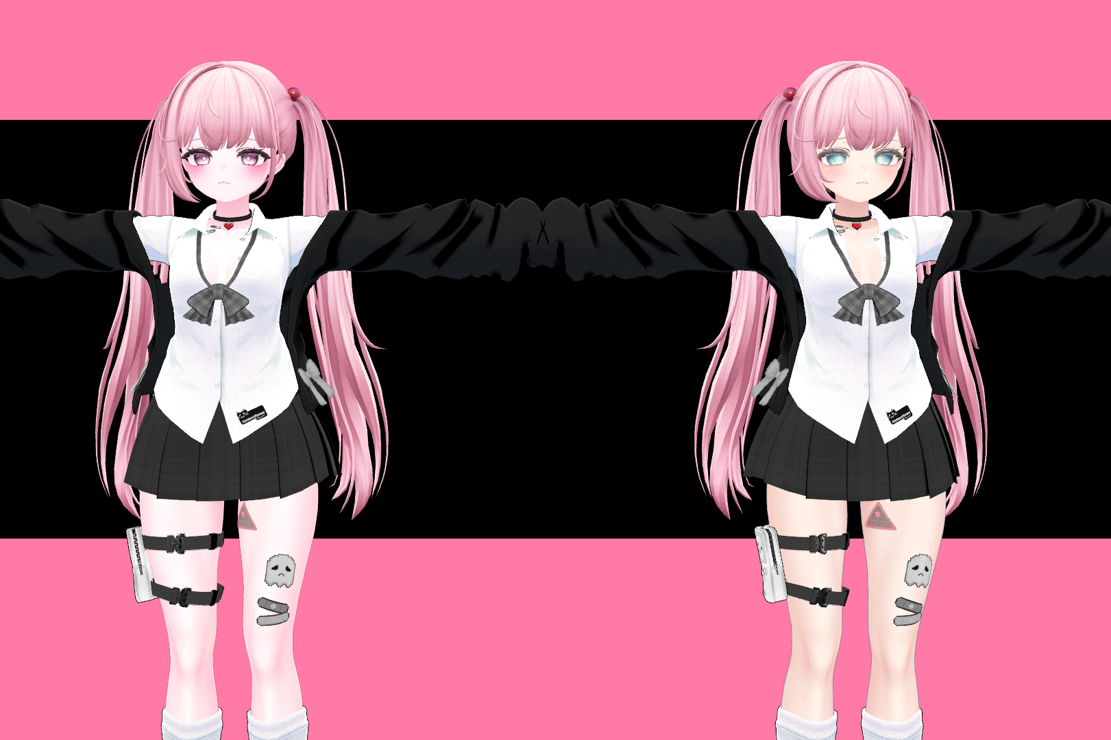 ♥マヌカ, Manuka ♥ manuka menhera make up & body texture ♥ マヌカ メンヘラ メイク♥ ...