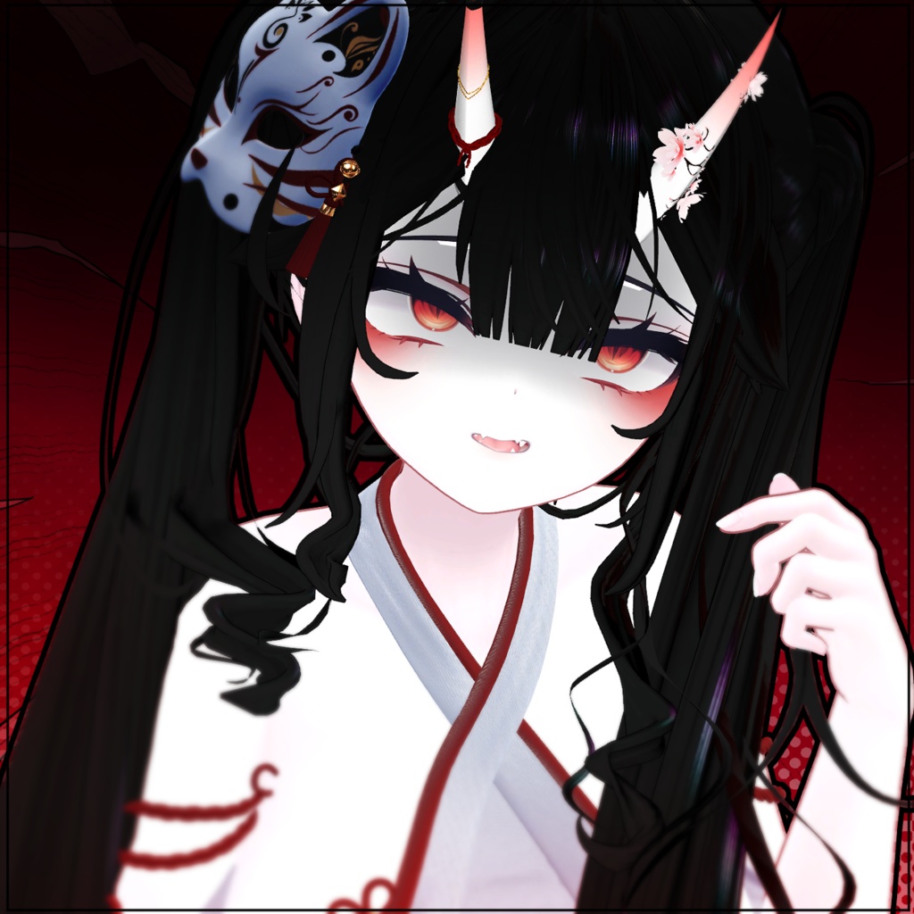 LF [ 愛莉, Airi ] Airi oni make up & body texture :: 愛莉 メイク | RipperStore Forums