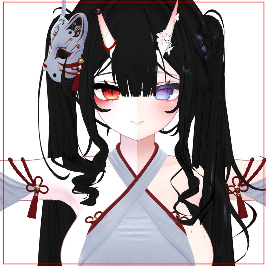 [ 愛莉, Airi ] Airi oni make up & body texture :: 愛莉 メイク - DIEDIEDIE - BOOTH