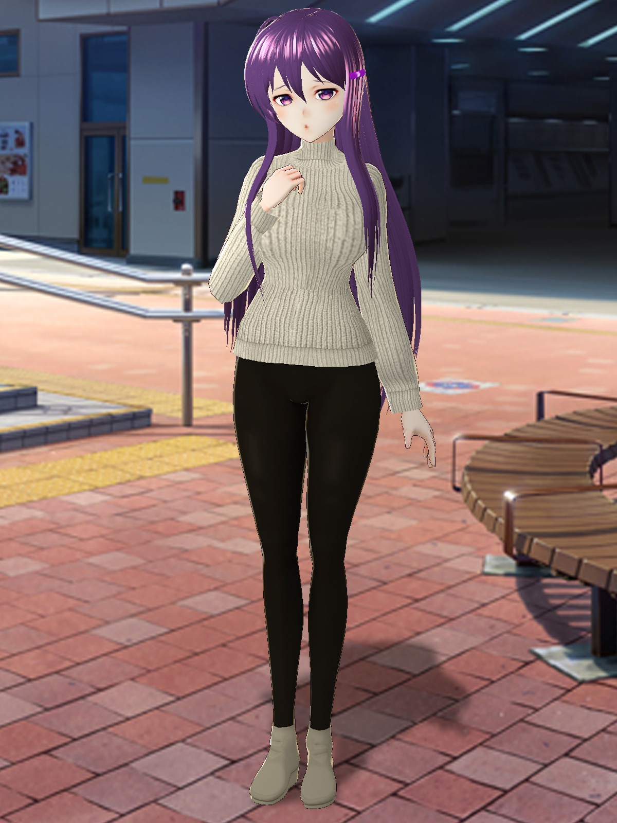 Doki Doki Literature Club Textures - Reitanna Seishin - BOOTH