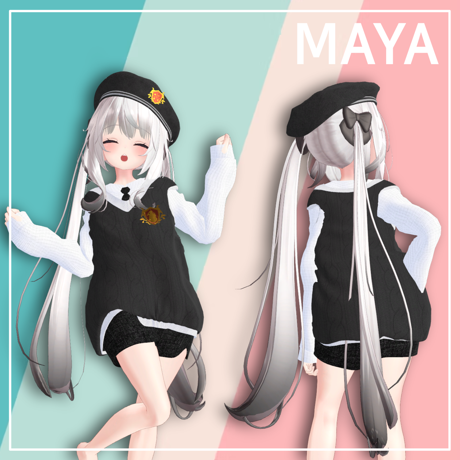 [Moe][Maya][Kikyo][Selestia] Magical Academy Uniform - Overay - BOOTH