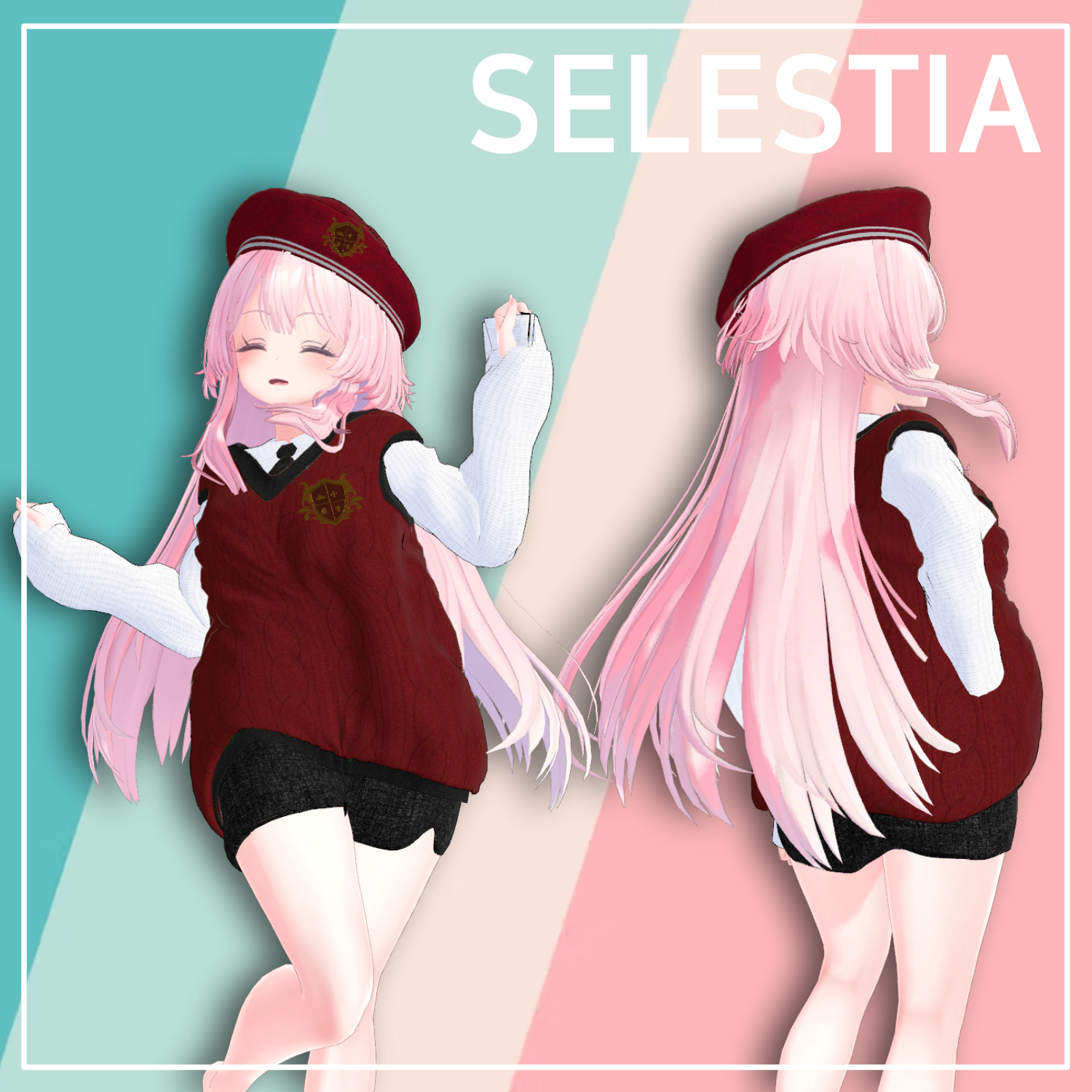 [Moe][Maya][Kikyo][Selestia] Magical Academy Uniform - Overay - BOOTH