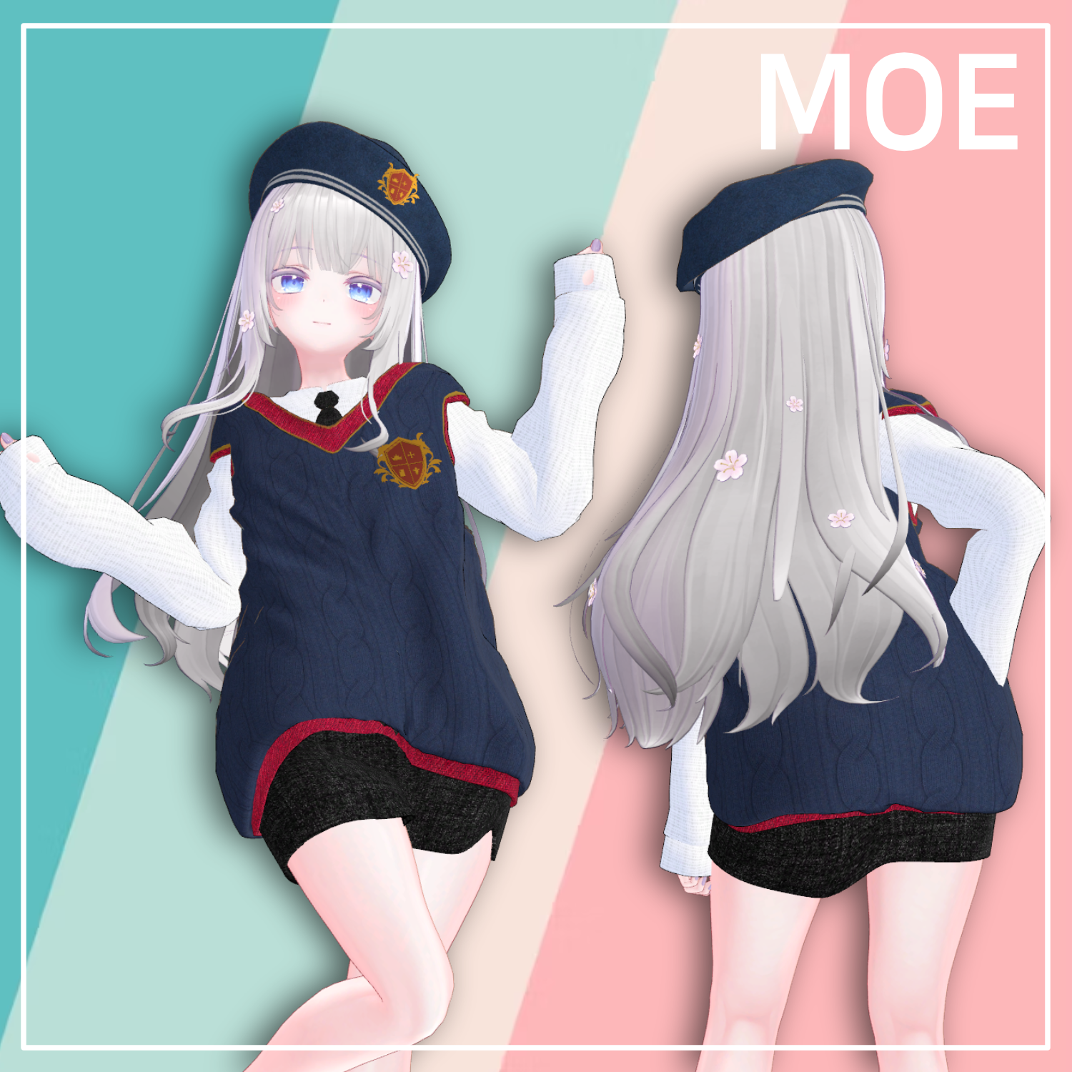 [Moe][Maya][Kikyo][Selestia] Magical Academy Uniform - Overay - BOOTH