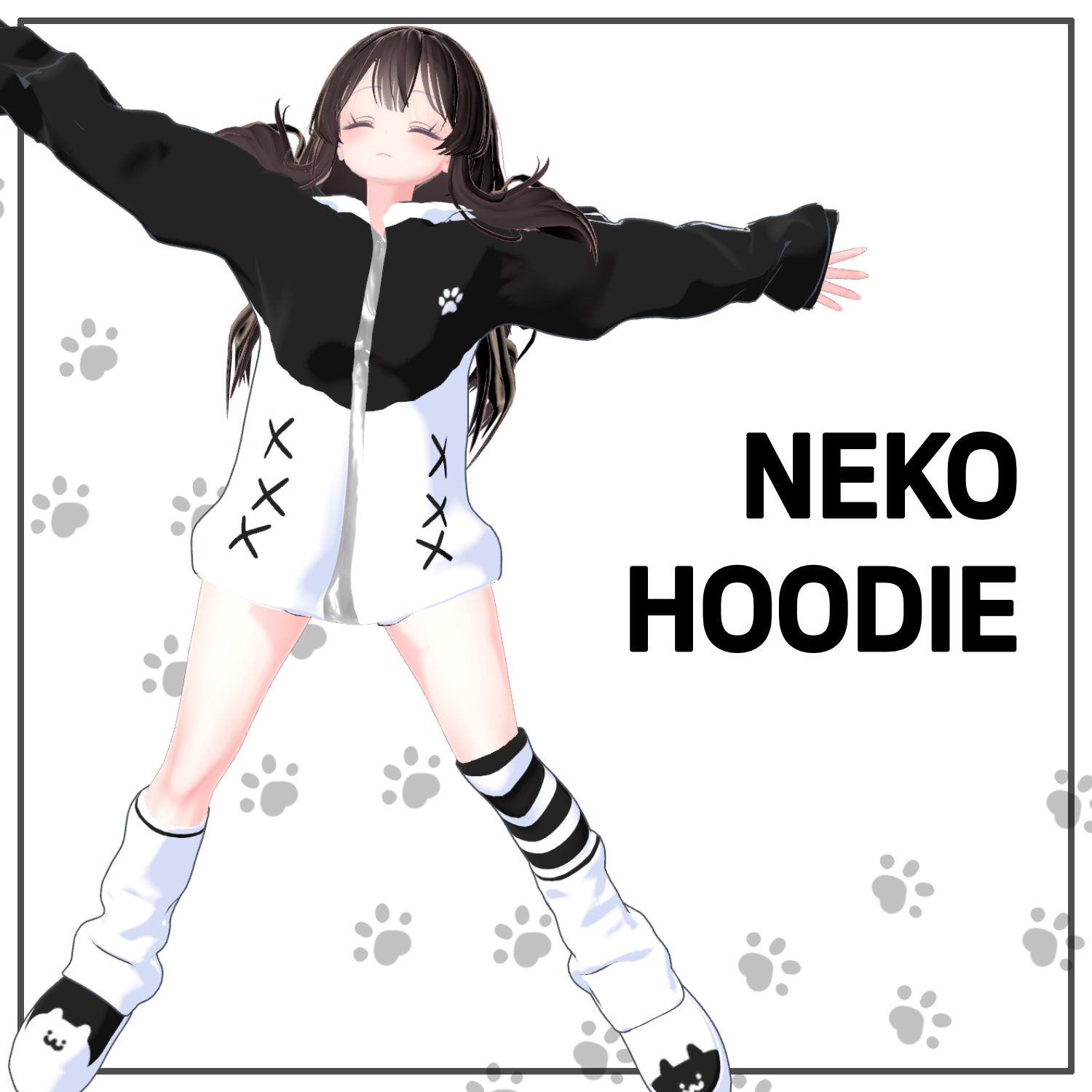 [Moe][Maya][Kikyo][Selestia] Neko Hoodie - Overay - BOOTH