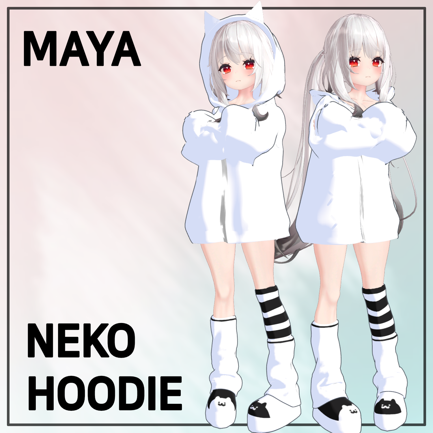 [Moe][Maya][Kikyo][Selestia] Neko Hoodie - Overay - BOOTH