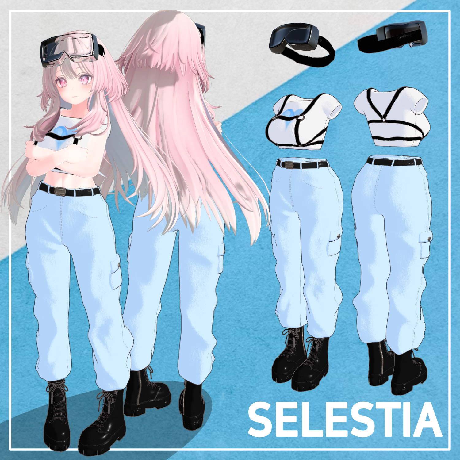 [Moe][Kikyo][Selestia][Shinra] Tech Wear - Overay - BOOTH