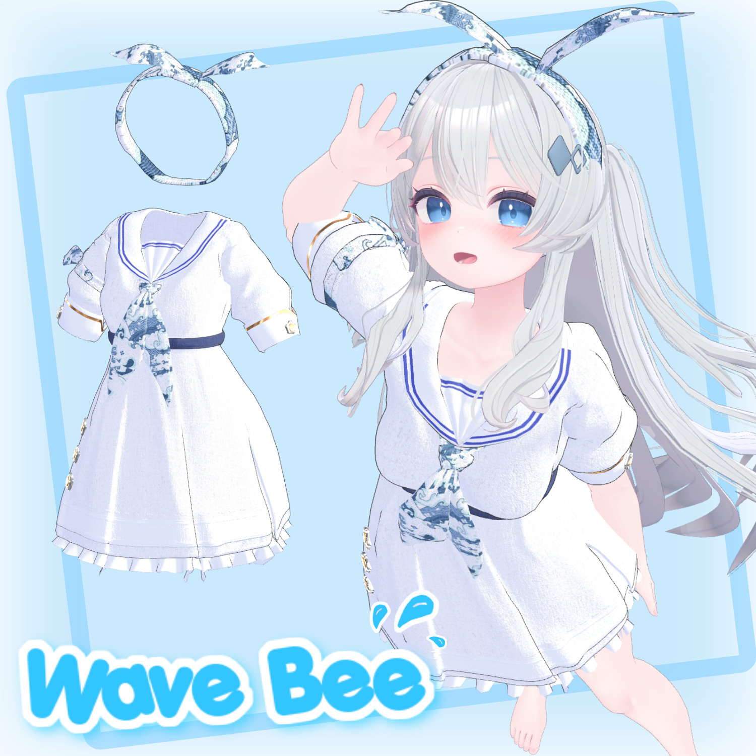 【PB】【4アバター対応】 Wave Bee 【VRChat想定】 - Overay - BOOTH
