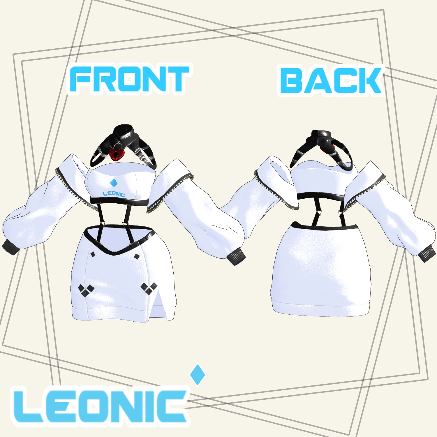 【5アバター対応】 LEONIC 【VRChat想定】 - Overay - BOOTH