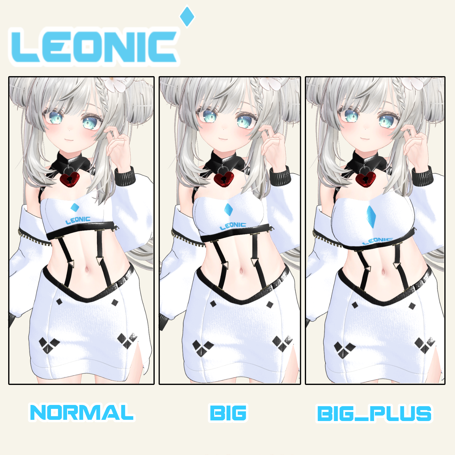 【5アバター対応】 LEONIC 【VRChat想定】 - Overay - BOOTH