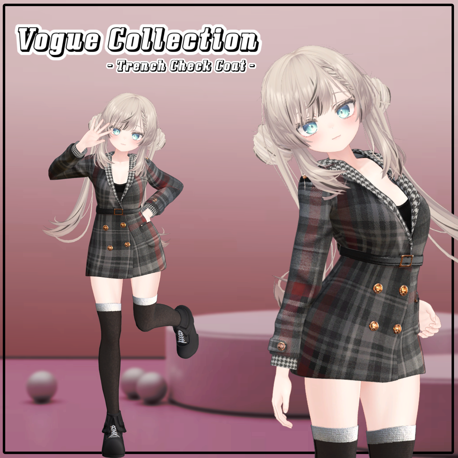 【7アバター対応】 Vogue Collection 【VRChat想定】 - Overay - BOOTH