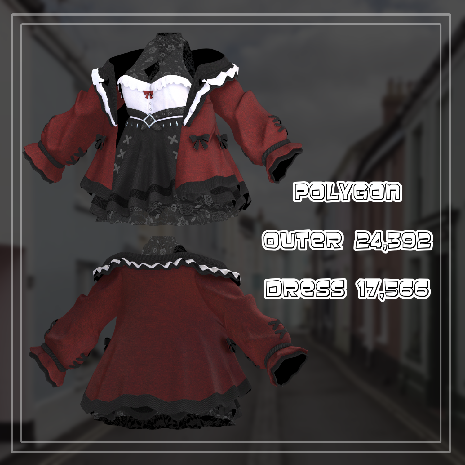 【PB】【7アバター対応】 Vamp Choco 【VRChat想定】 - Overay - BOOTH